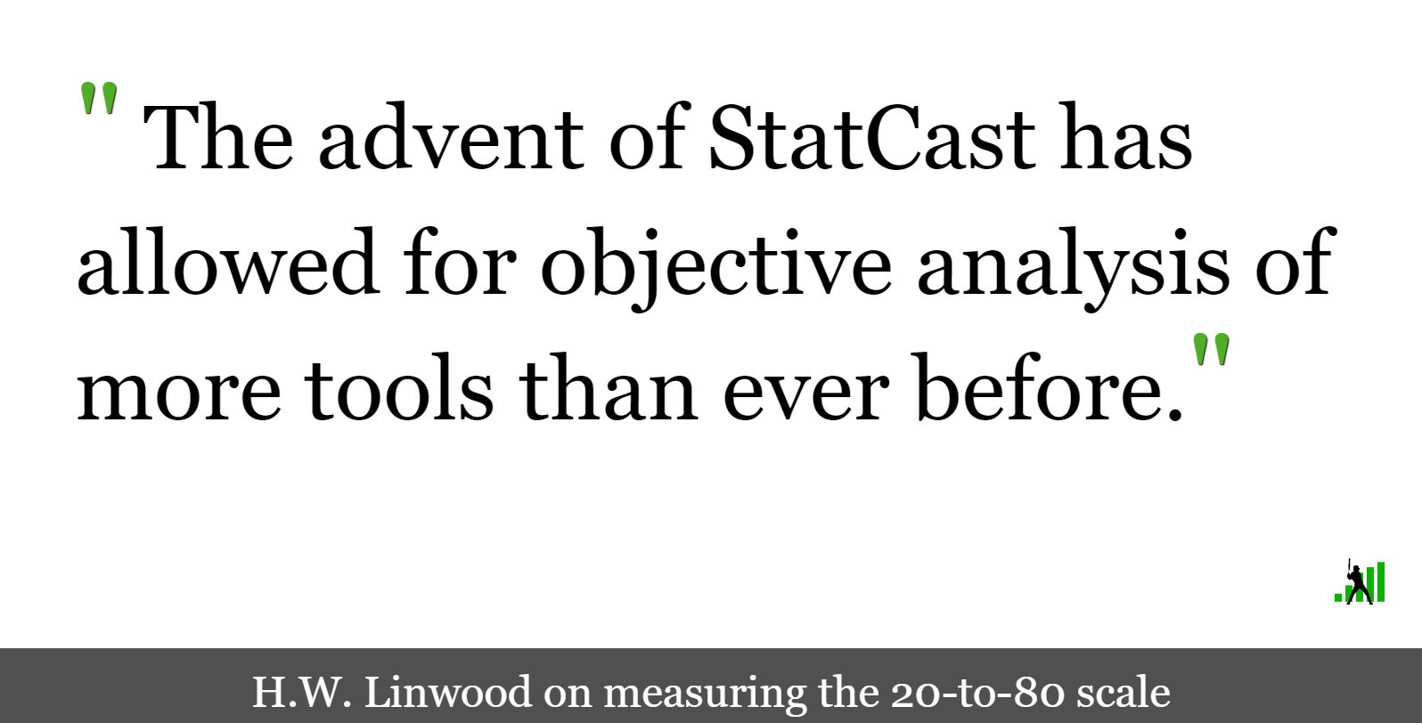 Statcast, Scouting, and Statistics: An Objective Look at the 20-80 ...